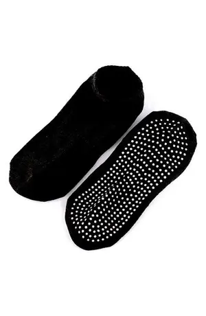 STEMS 2-pack Gripper Ankle Socks - Black