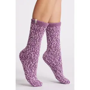 UGG UGG(r) Chenille Crew Socks Ashen Rose/geode