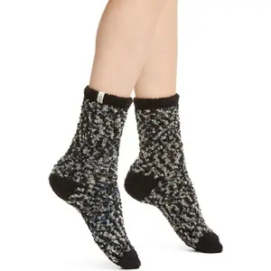 UGG UGG(r) Chenille Crew Socks Black/grey