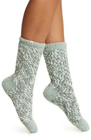 UGG UGG(r) Chenille Crew Socks Rosemary