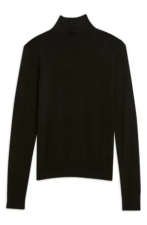 Theory Wool Blend Mock Neck Sweater