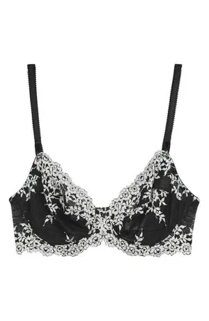 Wacoal Embrace Lace Underwire Bra - Black