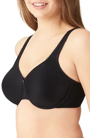 Wacoal Basic Beauty Seamless Underwire Bra - Black
