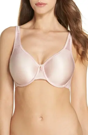 Wacoal Basic Beauty Seamless Underwire Bra Rose Smoke