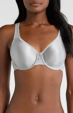 Wacoal Basic Beauty Seamless Underwire Bra Ultimate Gray