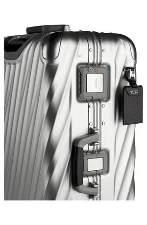 Tumi 19 Degree Aluminum Large Checked Luggage - Silver