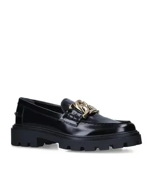 TOD'S Leather Lug-sole Loafers