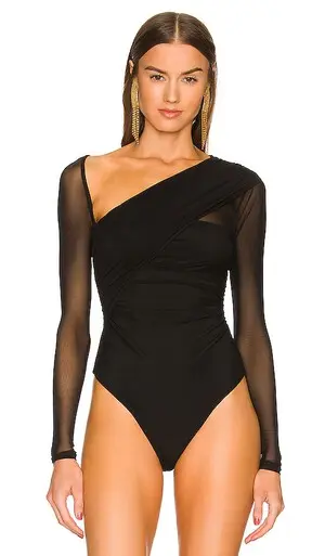 MICHAEL COSTELLO X Mamie Bodysuit - Black