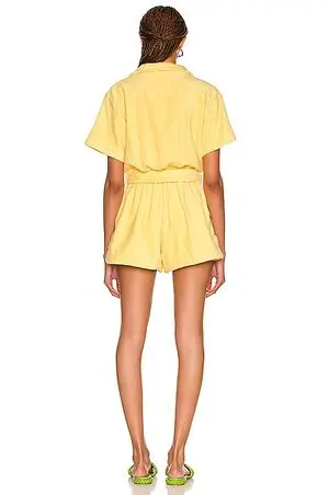 TERRY. Il Pareo Romper In Yellow