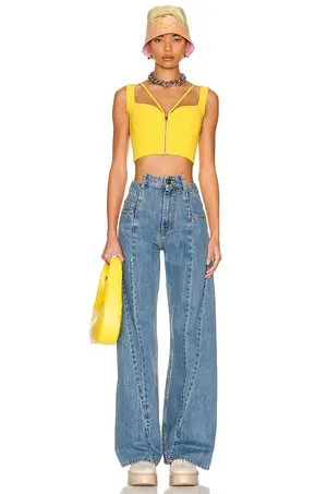 MAISON MARGIELA Wide Leg Jeans - Denim