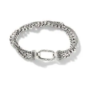John Hardy Keyring Bracelet - Sterling Silver
