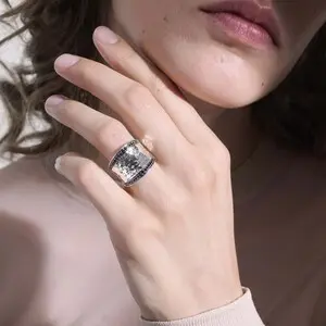John Hardy Palu Saddle Ring