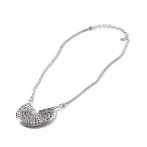 John Hardy Carved Chain Pendant Necklace
