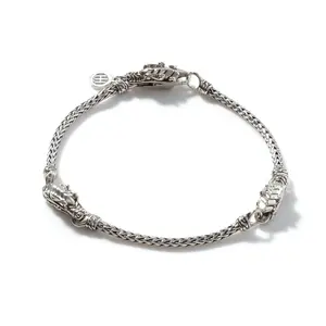John Hardy Naga Dragon Bracelet - Sterling Silver