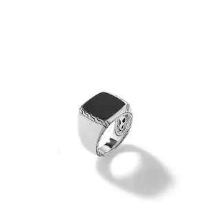 John Hardy Carved Signet Ring