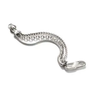 John Hardy Remix Carabiner Triple Row Chain Bracelet