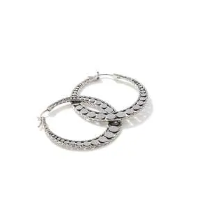 John Hardy Dot Hoop Earrings
