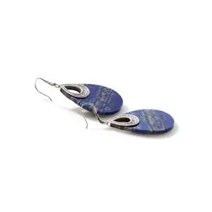 John Hardy Carved Chain Teardrop Earrings