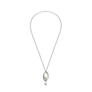 John Hardy Palu Pearl Pendant Necklace Gold - Silver