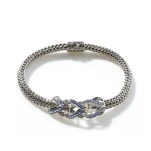 John Hardy Asli Bracelet Pav - Sterling Silver