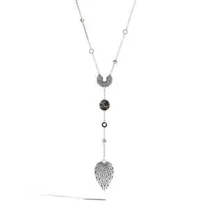 John Hardy Radial Y Station Necklace