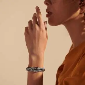 John Hardy Icon Chevron Bracelet - Sterling Silver