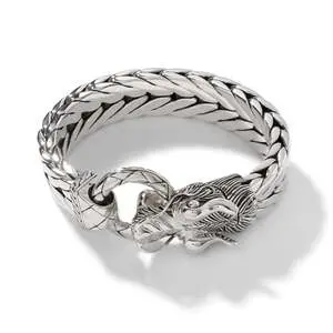 John Hardy Naga Bracelet 15mm - Sterling Silver