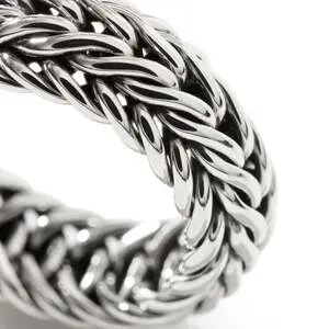 John Hardy Icon Chevron Wide Band Ring