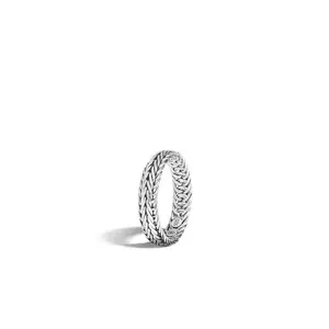 John Hardy Icon Chevron Band Ring 4.5mm 14k Gold