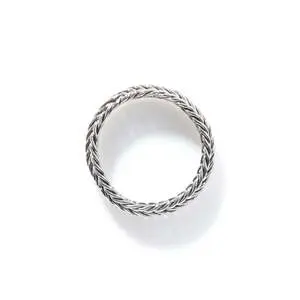 John Hardy Icon Chevron Band Ring - Sterling Silver