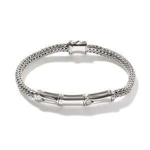 John Hardy Bamboo Bracelet 4mm - Sterling Silver