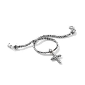 John Hardy Cross Charm Bracelet