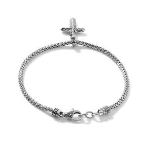 John Hardy Cross Charm Bracelet