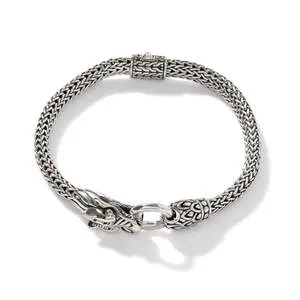 John Hardy Naga Bracelet Gold, 5mm - Sterling Silver