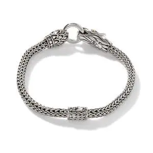 John Hardy Naga Dragon Bracelet In And Gold
