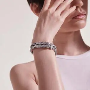 John Hardy Classic Chain Double Row Bracelet