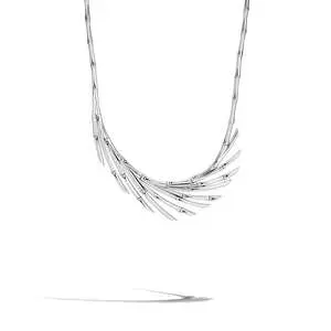 John Hardy Bamboo Fan Necklace