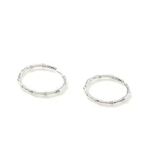John Hardy Bamboo Hoop Earrings