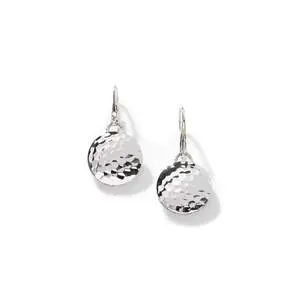 John Hardy Palu Dot Drop Earrings - Sterling Silver