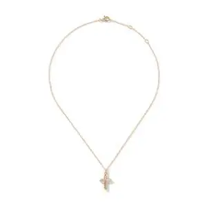 John Hardy Cross Pendant Necklace - Gold