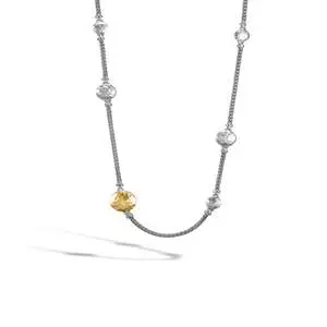 John Hardy Palu Station Necklace - Multicolor