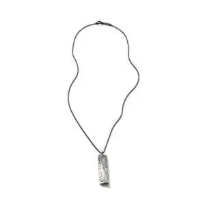 John Hardy Texture Pendant Necklace - Sterling Silver