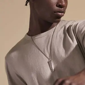 John Hardy Texture Pendant Necklace