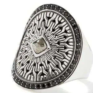 John Hardy Radial Saddle Ring
