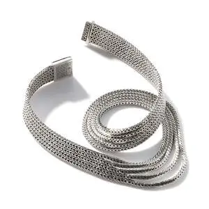 John Hardy Rata Chain Multi Row Necklace