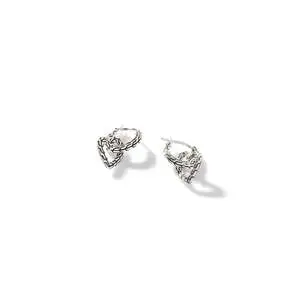 John Hardy Manah Drop Earrings - Sterling Silver