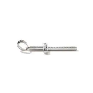 John Hardy Jawan Cross Pendant Necklace - Sterling Silver