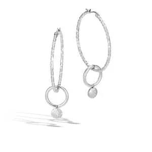 John Hardy Palu Interlocking Hoop Earrings