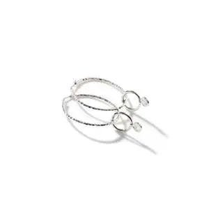 John Hardy Palu Interlocking Hoop Earrings
