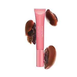Clarins Lip Perfector Peptide-plumping + Hydrating Lip Gloss - 1 Rose Shimmer